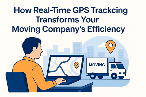 How Real-Time GPS Tracking Transforms Your Moving Company’s Efficiency